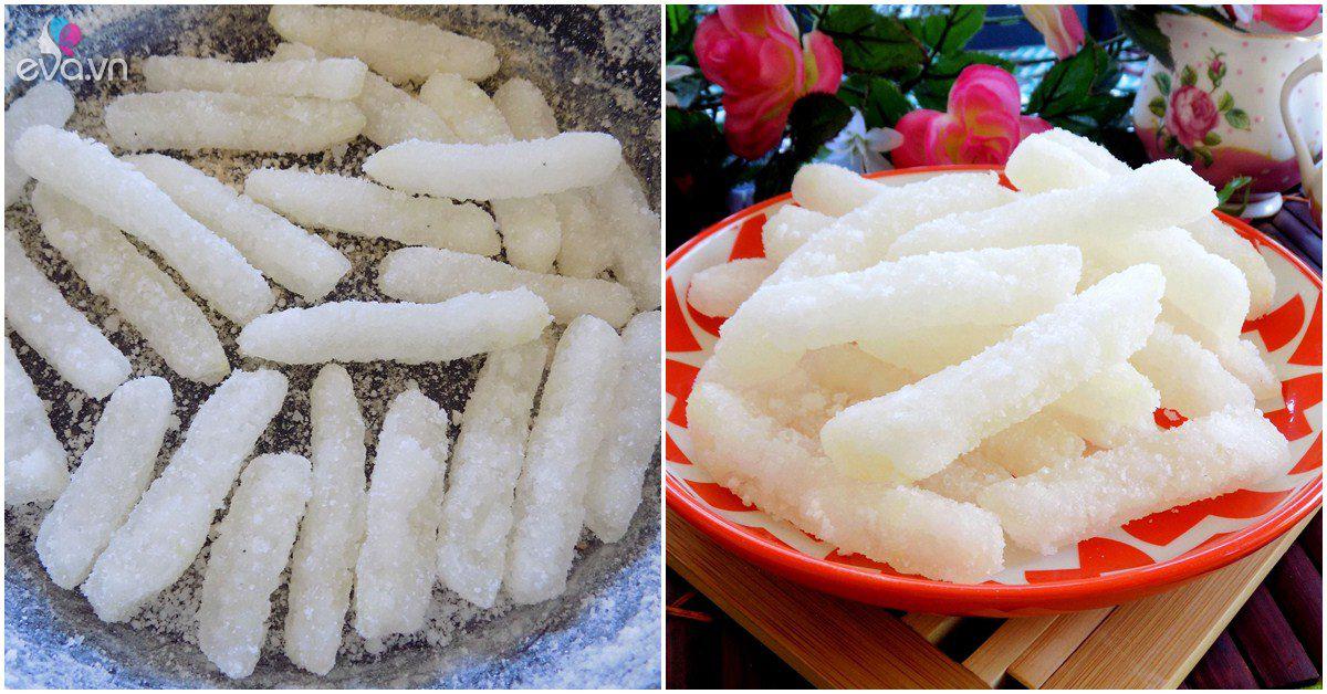 Cách làm mứt bí đao trắng giòn ngọt đón Tết