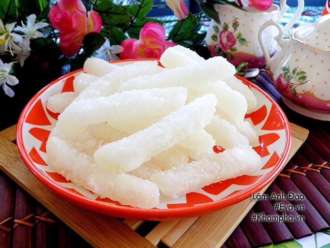 Cách làm mứt bí đao trắng giòn ngọt đón Tết
