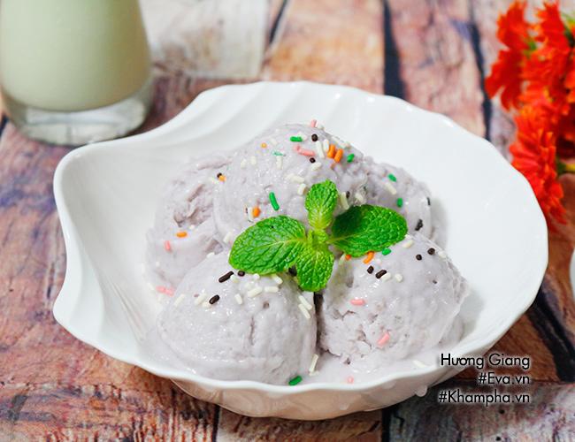 Cách làm kem khoai môn tại nhà cực ngon và đơn giản