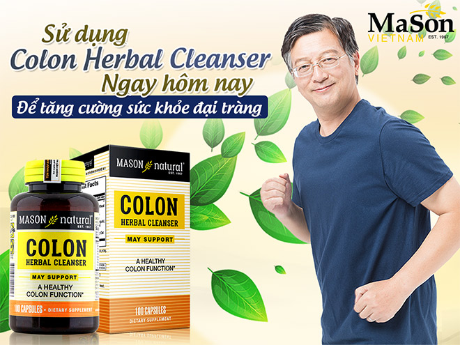 Colon Mason - Sản phẩm hỗ trợ chức năng đại tràng được đông đảo người ...