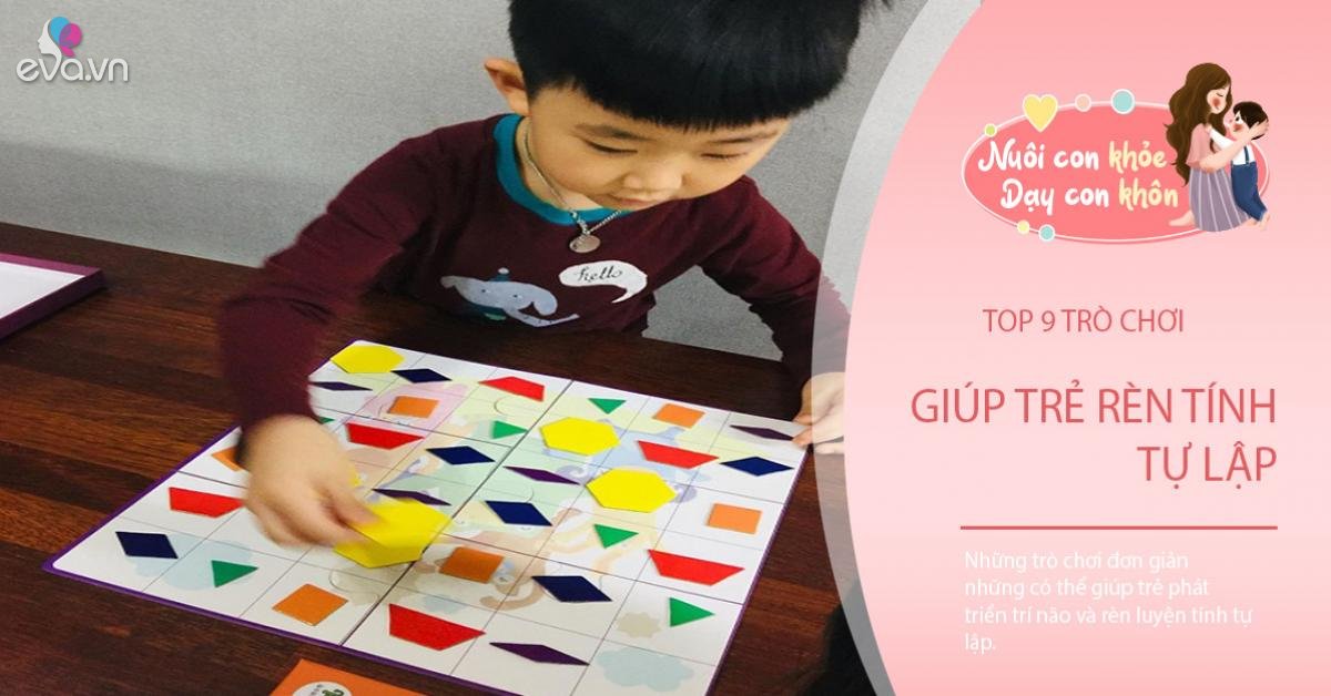 Cho con chơi mà học với 9 trò này, trẻ nhanh tăng IQ lại rèn được tính ...
