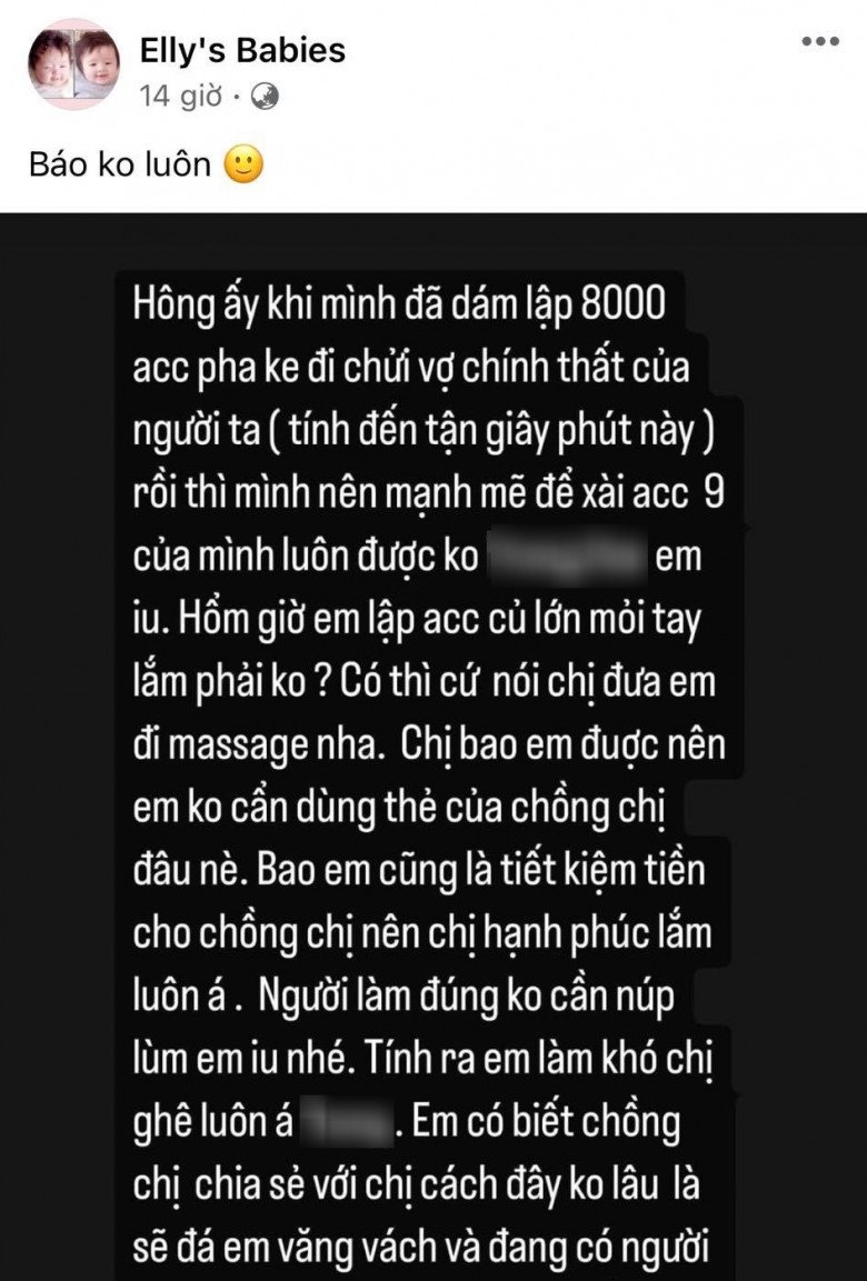Bị nhân tình của chồng cũ quấy nhiễu, Elly Trần không ghét mà còn ...