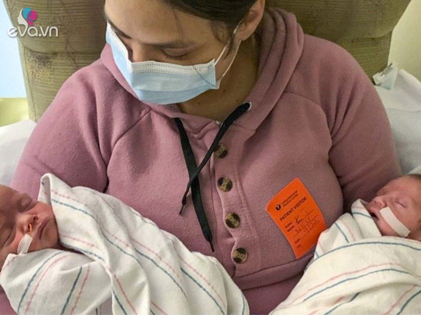 Cặp song sinh trăm triệu hiếm có trên đời với người mẹ mang tử cung đặc ...