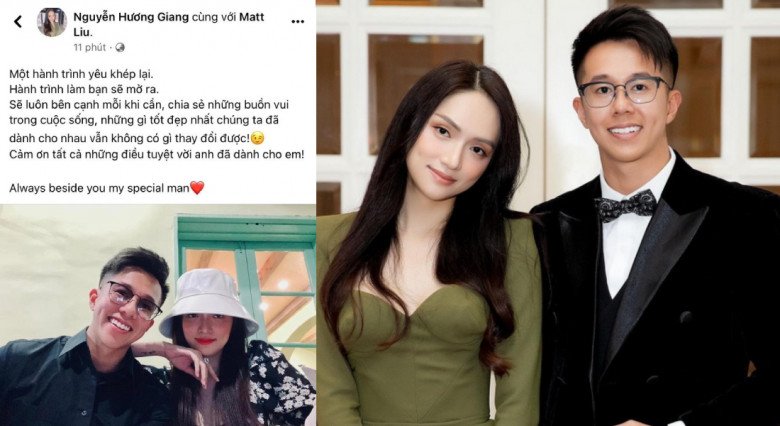 Hậu chia tay Matt Liu, HH Hương Giang tình tứ với chàng trai người Hàn ...