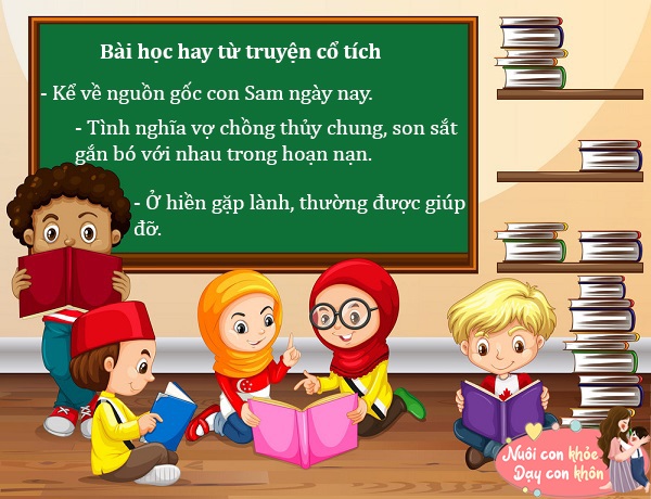 Truyện cổ tích: Sự tích con Sam