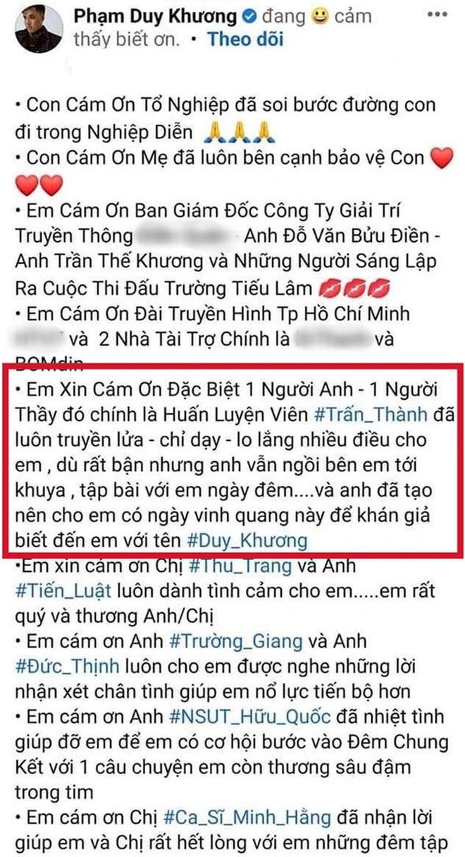 Lời tiên tri của Trường Giang về mối quan hệ Duy Khương - Trấn Thành, đạo diễn lên tiếng về vụ ...