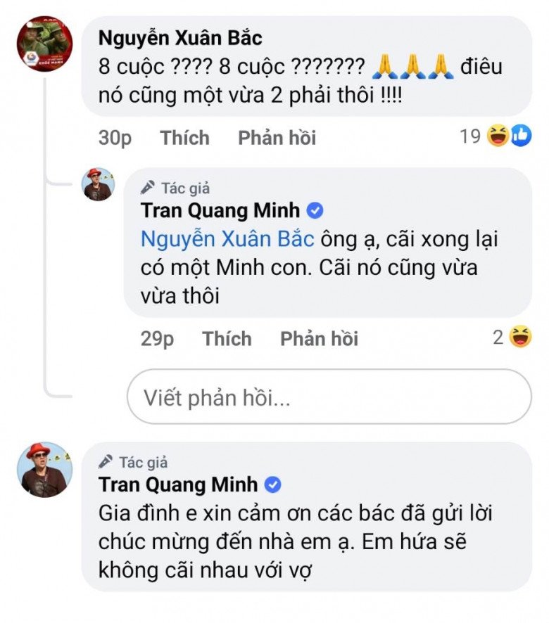 MC Trần Quang Minh 16 năm hôn nhân, 4 đứa con trai, cãi nhau với vợ đúng 8 lần: Xuân Bắc nói ...