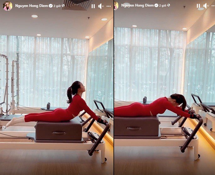 Chơi môn mất kiểm soát cơ mặt, Hồng Diễm có đường cong kinh diễm vẫn khiêm tốn: Mình còn béo lắm