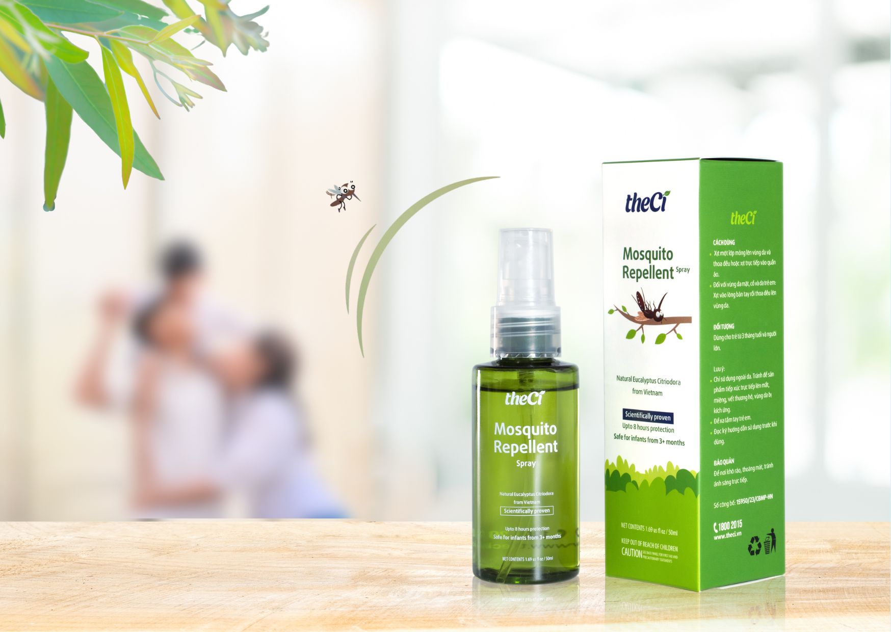 TheCi - Dũng sĩ ngăn ngừa muỗi hiệu quả cho cả gia đình