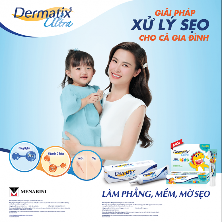 Gia đình Dermatix - Giải pháp xử lý sẹo cho cả gia đình