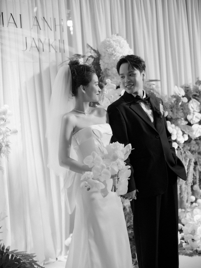 Những khoảnh khắc xúc động trong đám cưới của Jaykii - Trương Hoàng Mai Anh sau khi có con chung