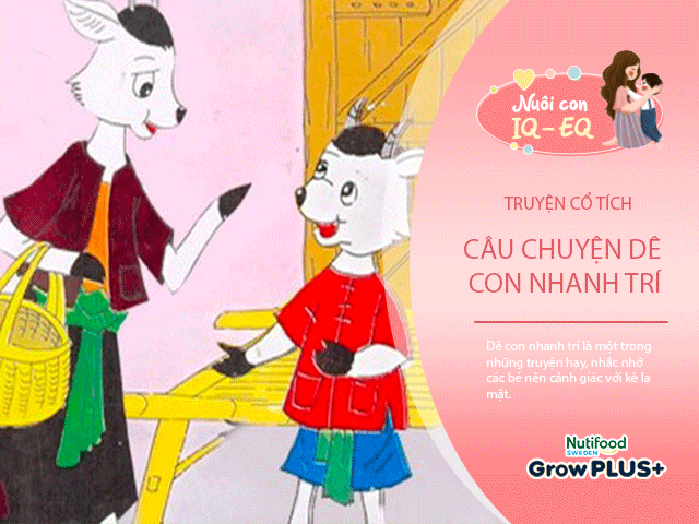 Truyen de con nhanh tri : Đọc truyện Dê con nhanh trí