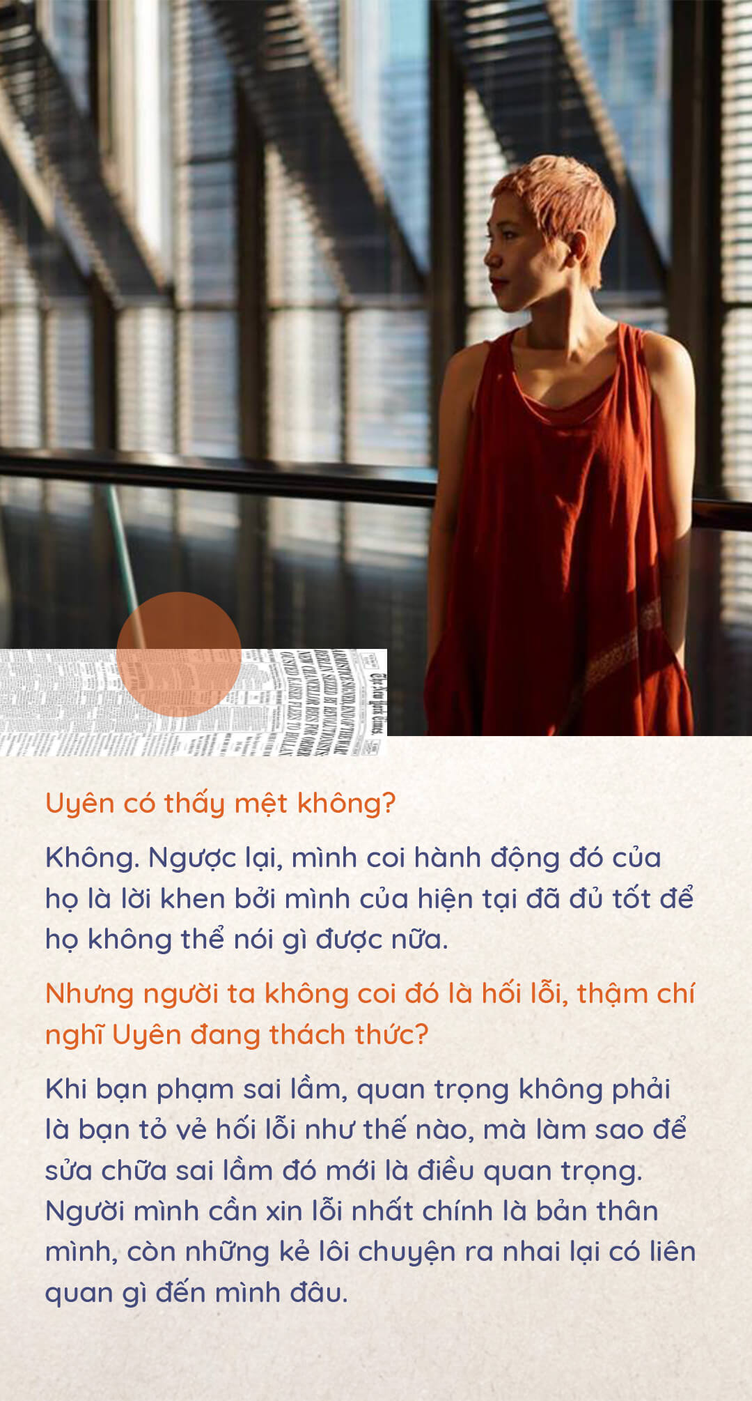 Uyên Bùi: Người phụ nữ dám thất bại để rực rỡ