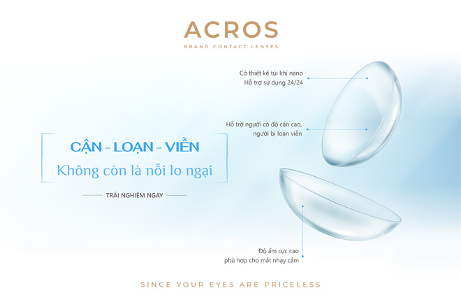 Kính áp tròng ARCUS được giới trẻ Việt yêu thích đổi tên thành ACROS ...