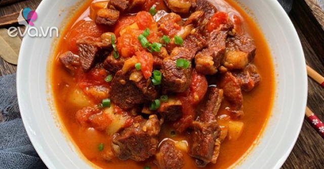 Thịt bò nấu kiểu này người già, trẻ nhỏ đều thích vì quá mềm, ngon
