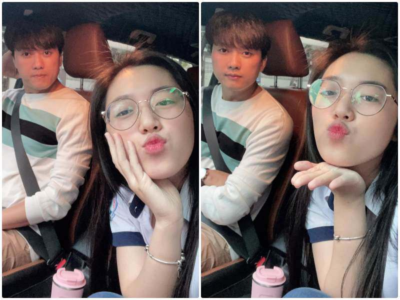 Vợ anh Vi Cá Quách Ngọc Tuyên làm mẹ bỉm, được chồng hơn 16 tuổi chở đi ...