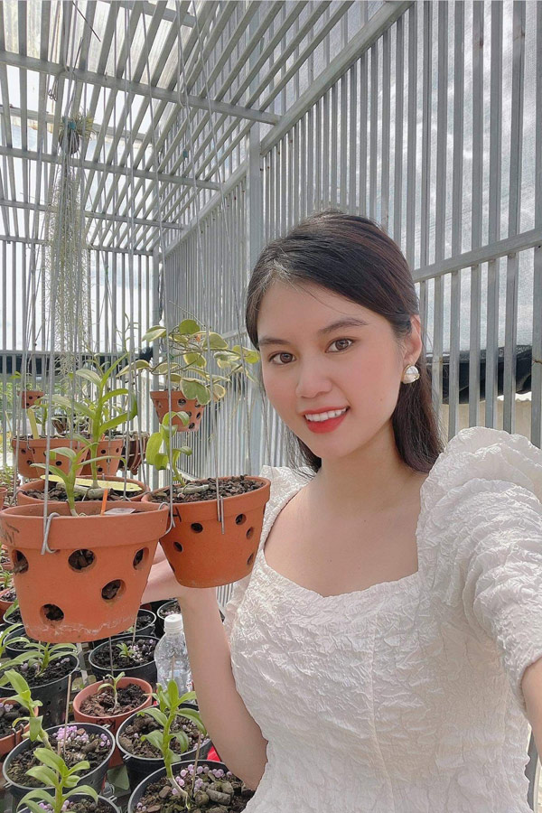 Cô chủ vườn lan Phạm Hải Yến: "Nên chọn giống dễ chăm trước khi chọn giống độc đáo”