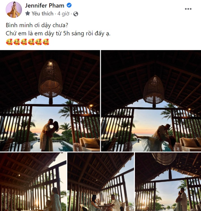 Jennifer Phạm đăng ảnh hôn đắm đuối ông xã, nhận bình luận bỏ chồng cũ ...