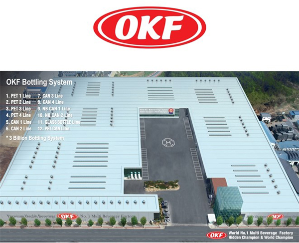 Gió Mới phân phối nước giải khát OKF toàn cầu tại Việt Nam