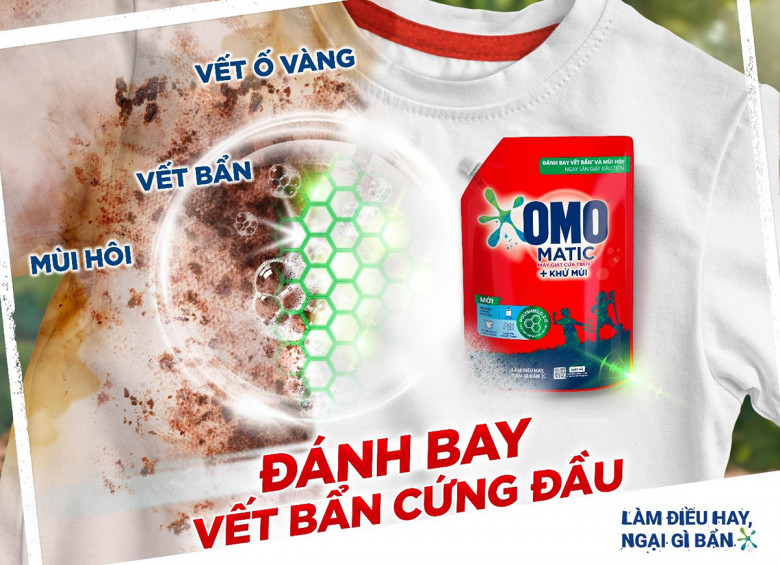 OMO Matic và hành trình tìm kiếm những câu chuyện cảm động từ chiếc áo bẩn
