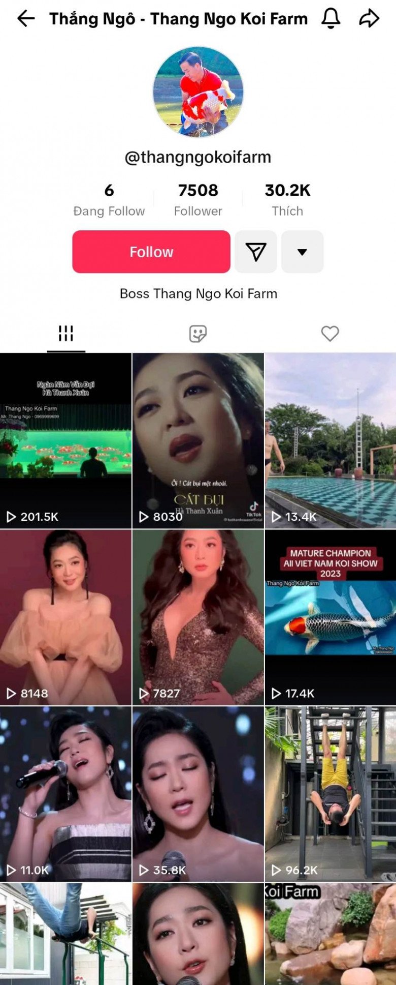 Vua cá Koi tay vẫn đeo nhẫn cưới, đều đặn đăng clip vợ Hà Thanh Xuân, phản pháo khi bị hỏi xoáy ...