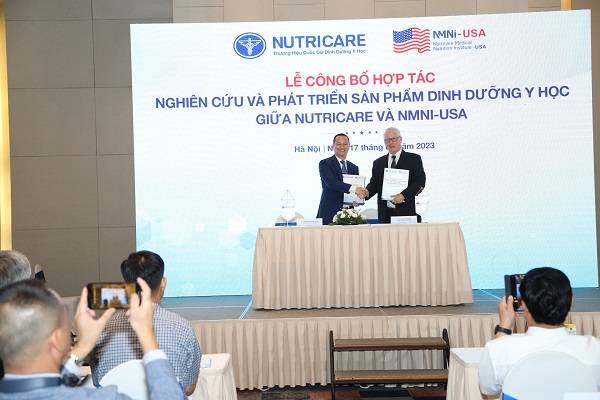 Nutricare hợp tác nghiên cứu và phát triển sản phẩm dinh dưỡng y học