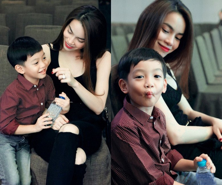 Dàn hotboy nhà sao theo mẹ đi làm, ai cũng diện như soái ca, trừ mỗi Subeo diện áo mua đâu cũng có