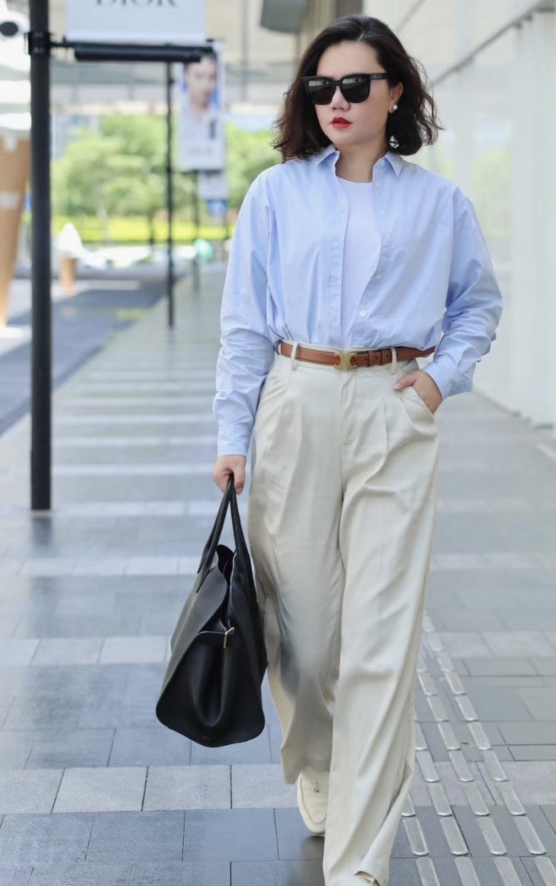 U40 không cần chạy theo xu hướng, học 5 công thức mặc áo sơ mi này, nàng "mù tịt” thời trang ...