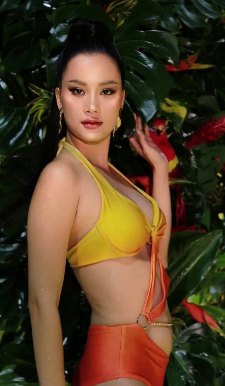 Ảnh hậu trường bikini Top 18 Miss Universe Vietnam 2023: Múi bụng của Hương Ly thật hay giả?