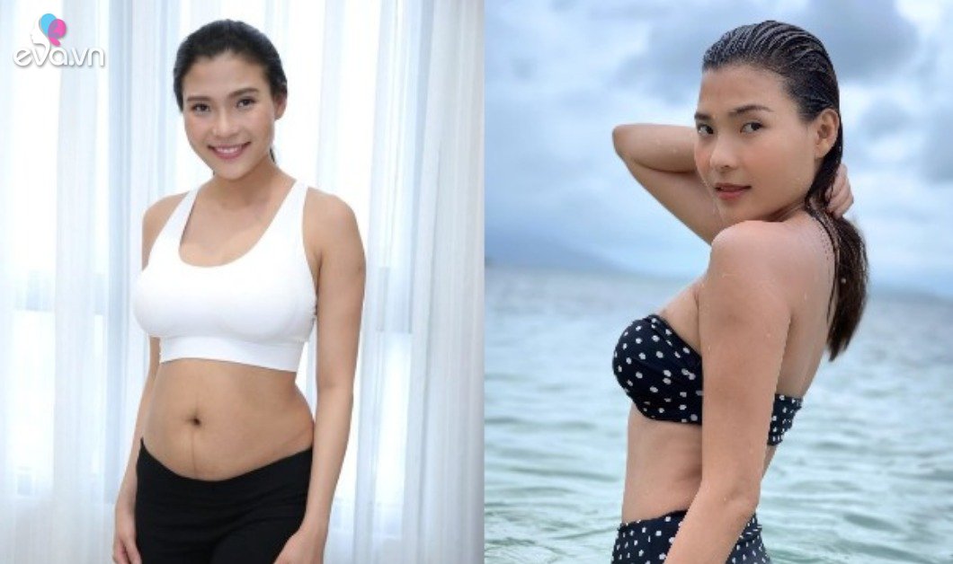 Thúy Diễm từng stress vì tăng 24kg khi mang bầu giờ sở hữu body cực cháy
