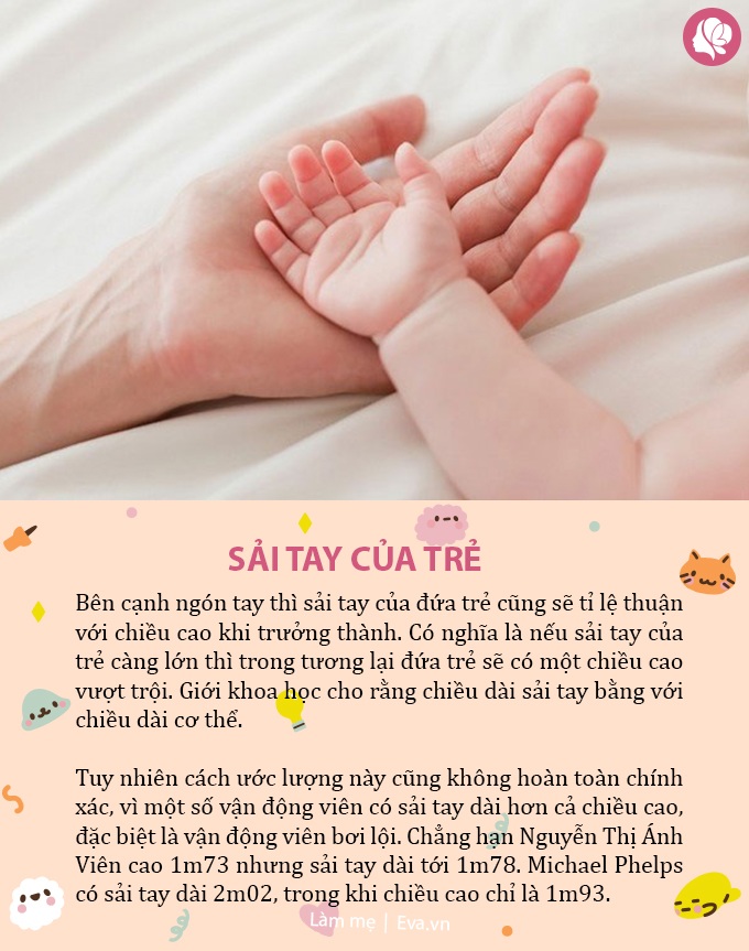 Để biết con lớn lên sẽ cao hay lùn, mẹ chỉ cần nhìn đặc điểm này của trẻ