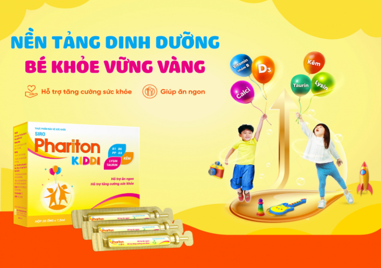 Phariton KIDDI - Đồng hành cùng bé tránh "vòng tròn dinh dưỡng - miễn ...
