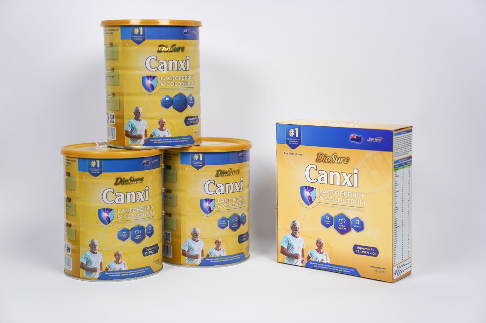 Diasure Canxi "chìa khóa”dinh dưỡng cho sức khỏe người cao tuổi.