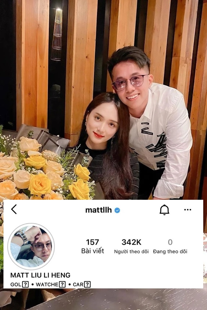 Matt Liu xóa sạch ảnh chung với Hương Giang, ẩn ý có tình mới tốt hơn, làm điều trái với lời hứa