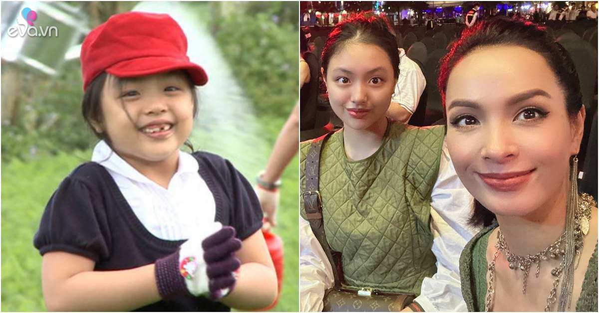 Suti Bố ơi mình đi đâu thế giống mẹ như bản sao, vóc dáng dậy thì chuẩn siêu mẫu